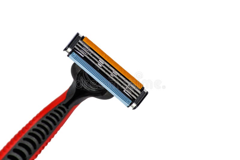 Razor tri blade isolated stock image. Image of instrument - 63260267
