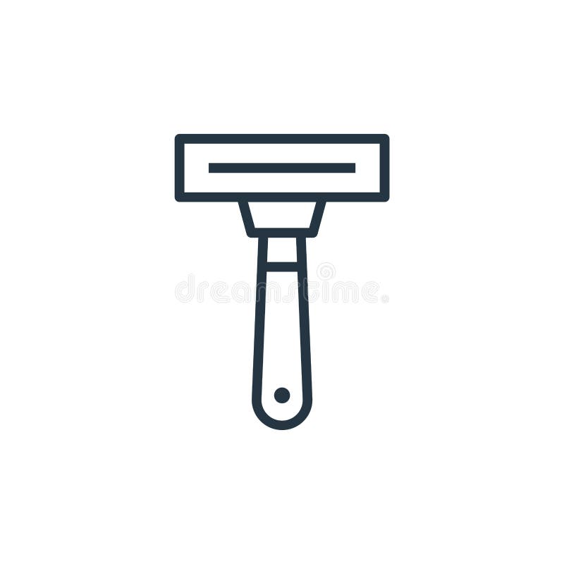 Razor Vector Icon. Razor Editable Stroke. Razor Linear Symbol for Use ...