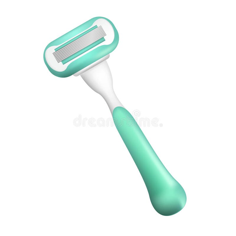 Razor Vector Realistic Sharp Blade Sharp Shaver. Woman daily Razor ...