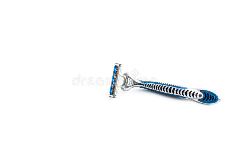 Razor on white background stock image. Image of clean - 148288091