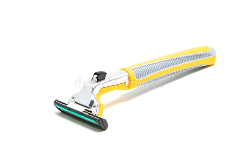 Razor white Background stock photo. Image of blue, shaver - 60085594