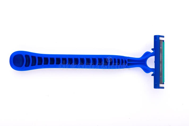 Razor on White Background. Machine for Shaving Editorial Stock Image ...