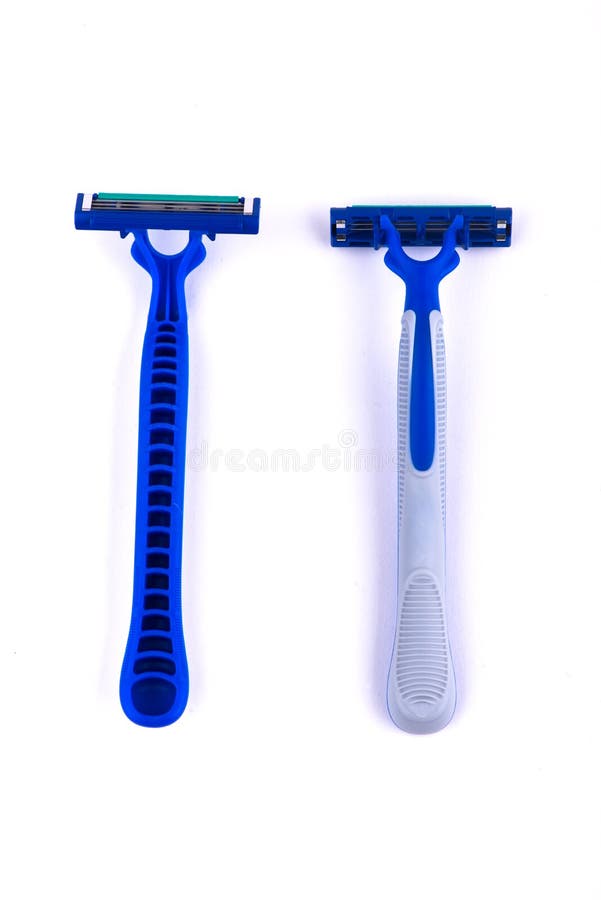 Razor on White Background. Machine for Shaving Editorial Stock Photo ...