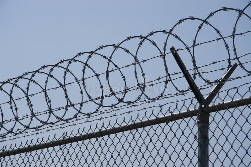 Razor wire stock photo. Image of link, safety, razor - 25807764