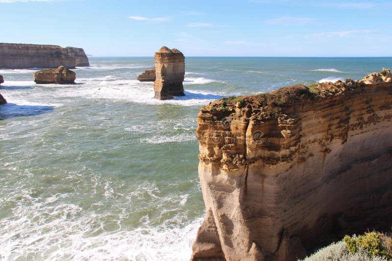 The Razorback at the Great Ocean Road - Australia Stock Photo - Image ...