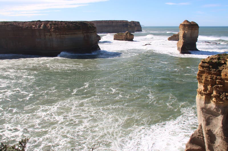 The Razorback at the Great Ocean Road - Australia Stock Photo - Image ...