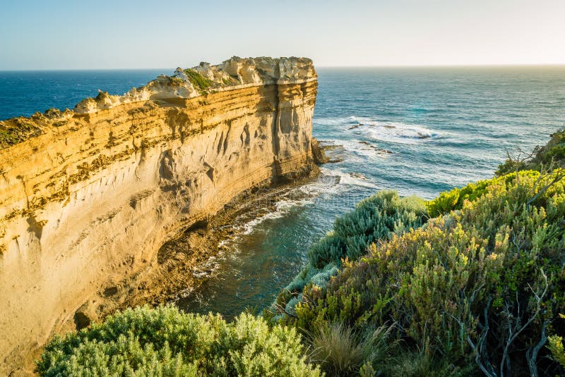 Razorback Lookout in Daylight on the Great Ocean Road Stock Photo ...