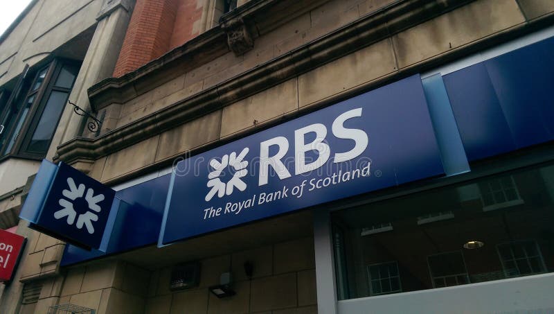 Logo RBS (the Royal Bank of Scotland) Zdjęcie Editorial - Obraz ...