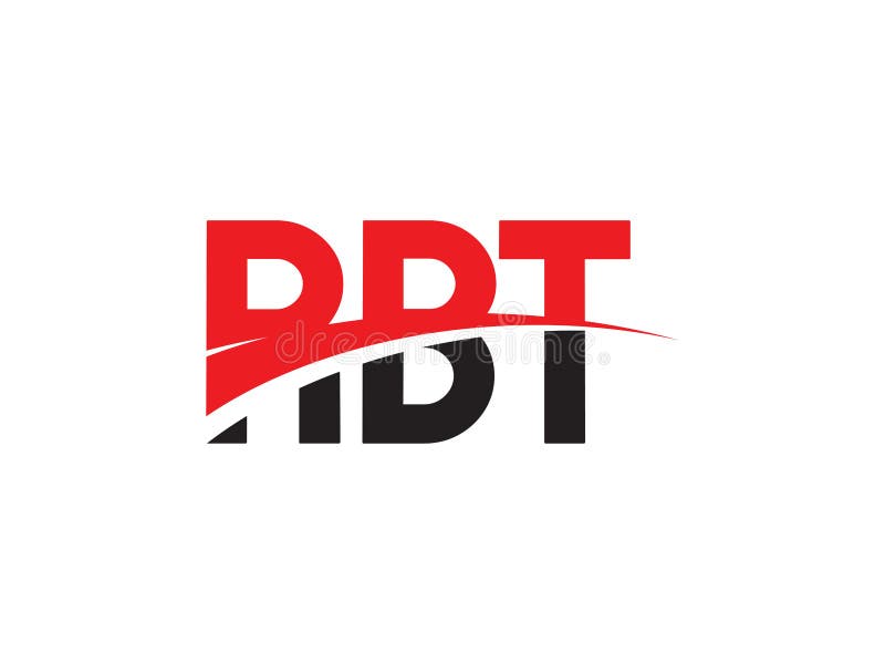 RBT Letter Initial Logo Design Vector Illustration Stock Vector ...