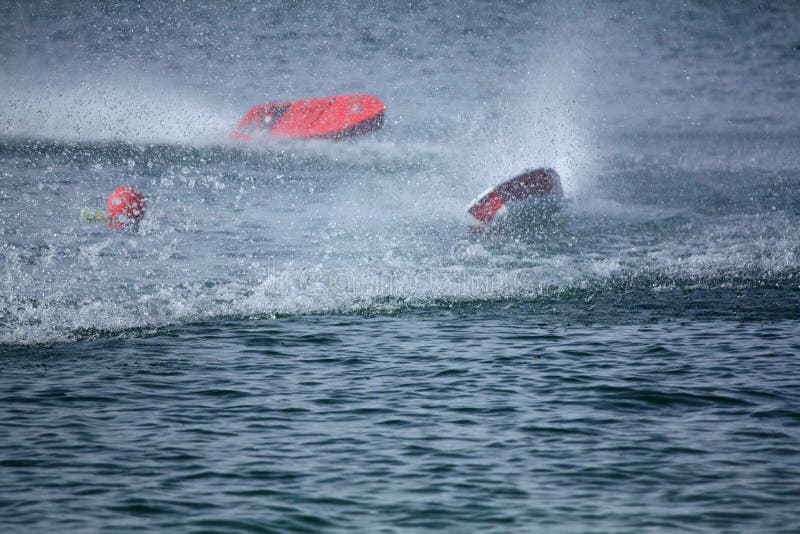 RC Boat Race Sharp Turn editorial stock photo. Image of motion - 29460958
