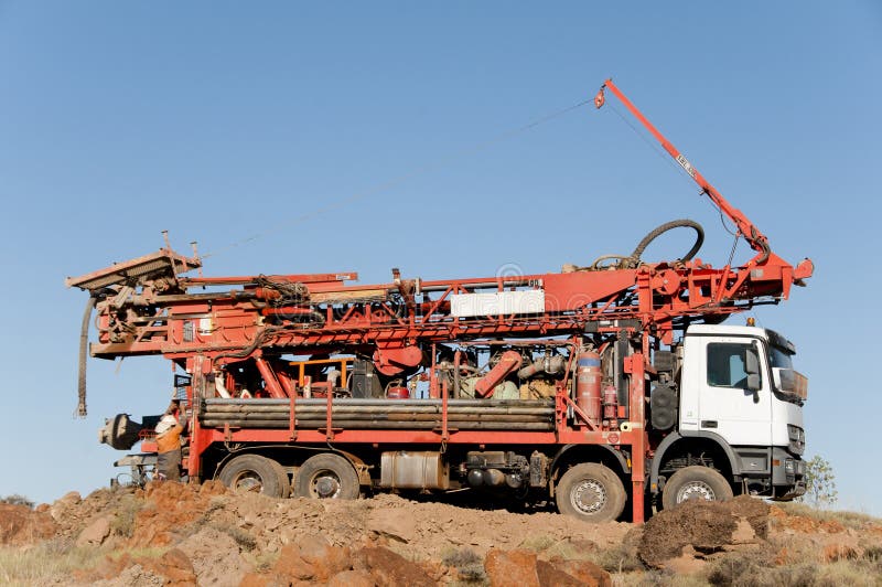 RC Drill Rig stock image. Image of tinto, earth, outback - 90177403