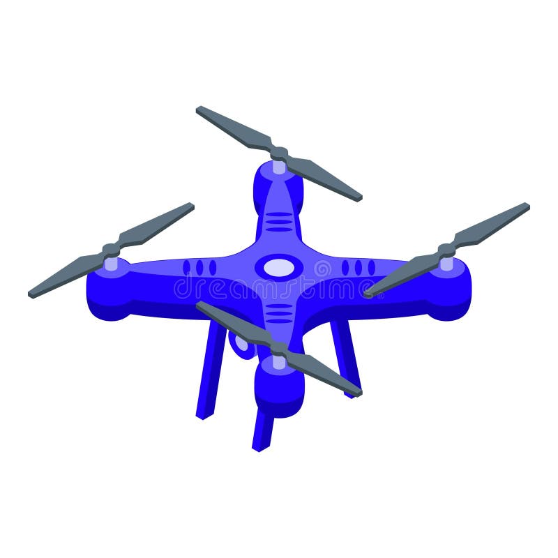 Rc Drone Icon Isometric Vector. Remote Control Stock Illustration ...