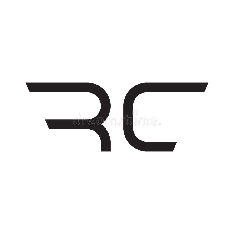 Rc Initial Letter Vector Logo Icon Stock Vector - Illustration of ...