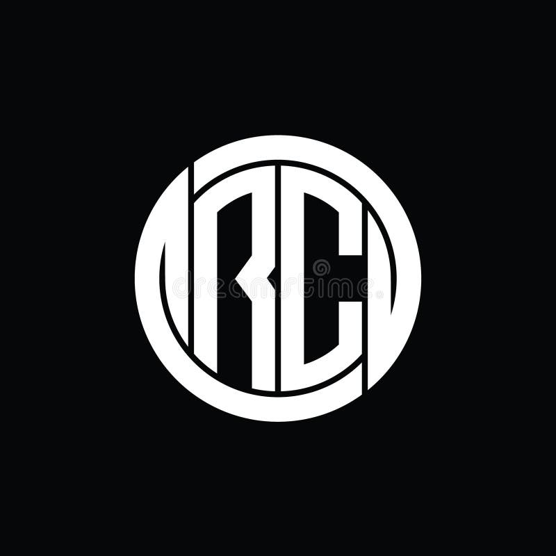 RC Logo Monogram Shield Inside Circle Shape Vector Images Design ...