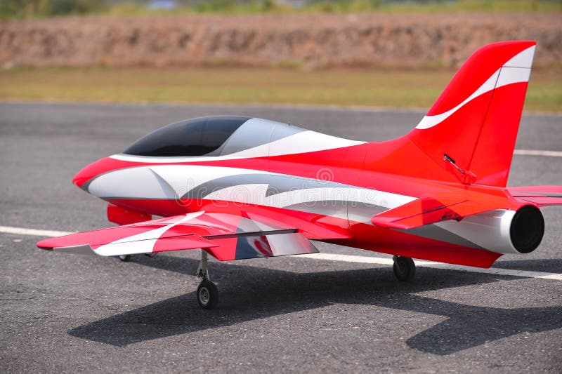 Rc Plane Fly in the Air Filed. Stock Photo - Image of filed, hovring ...