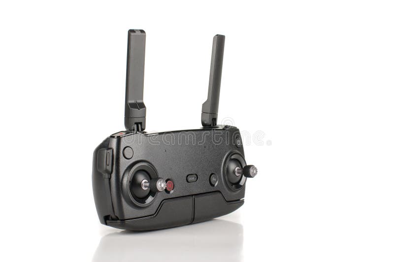RC Remote Controller for Drones Isolated on the White Background Stock ...