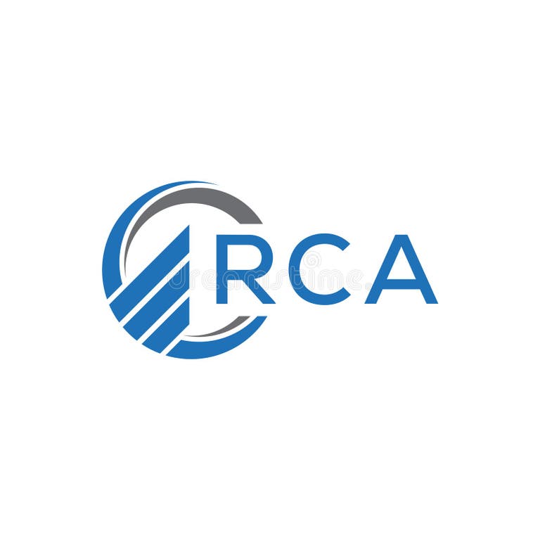 RCA Abstract Technology Logo Design on White Background. RCA Creative ...