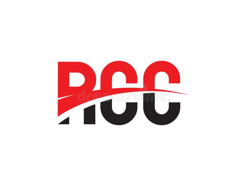RCC Letter Initial Logo Design Vector Illustration Stock Vector ...