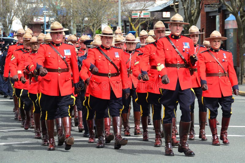 Rcmp Officers March In Unison Editorial Photo Image Of Cops Respect 115257706 0664