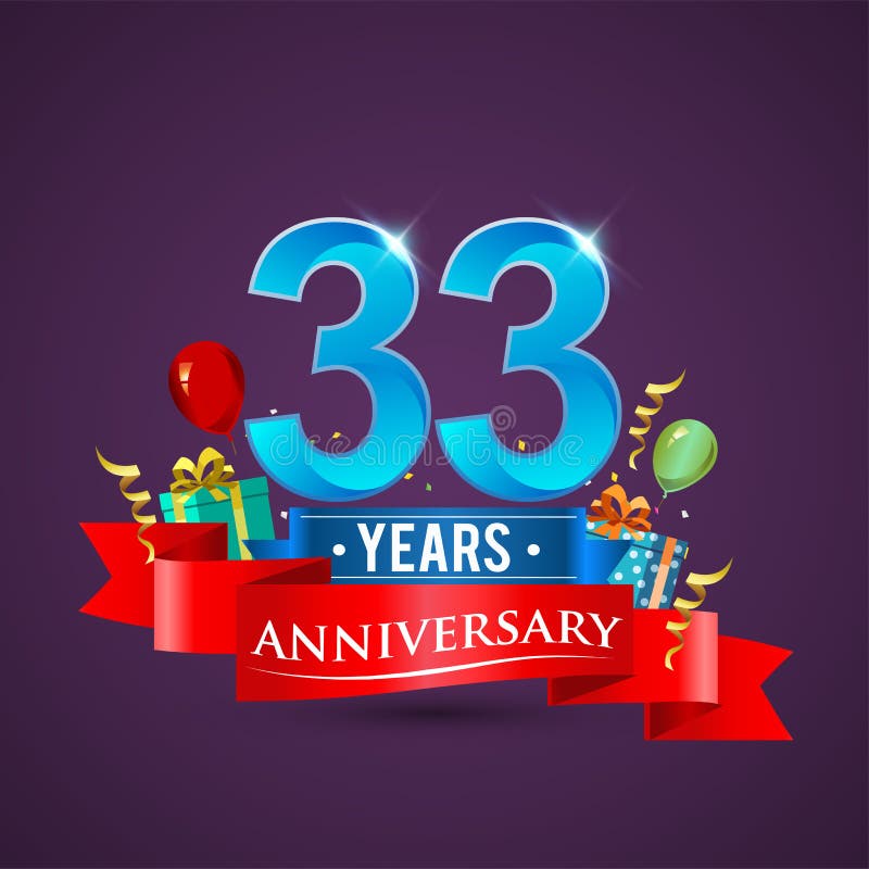 33rd Anniversary Stock Illustrations – 304 33rd Anniversary Stock ...