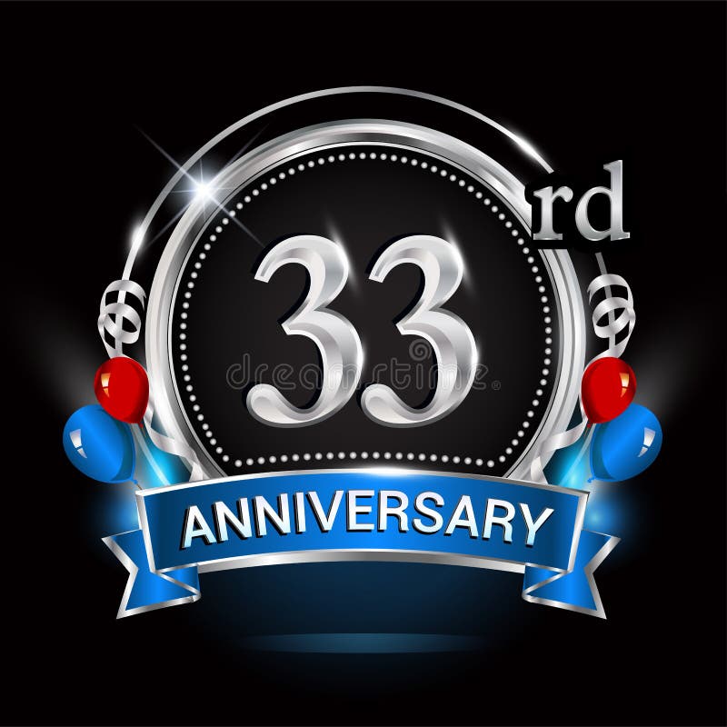 33rd Anniversary Stock Illustrations – 304 33rd Anniversary Stock ...