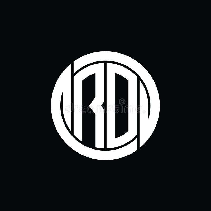 RD Logo Monogram Shield Inside Circle Shape Vector Images Design ...