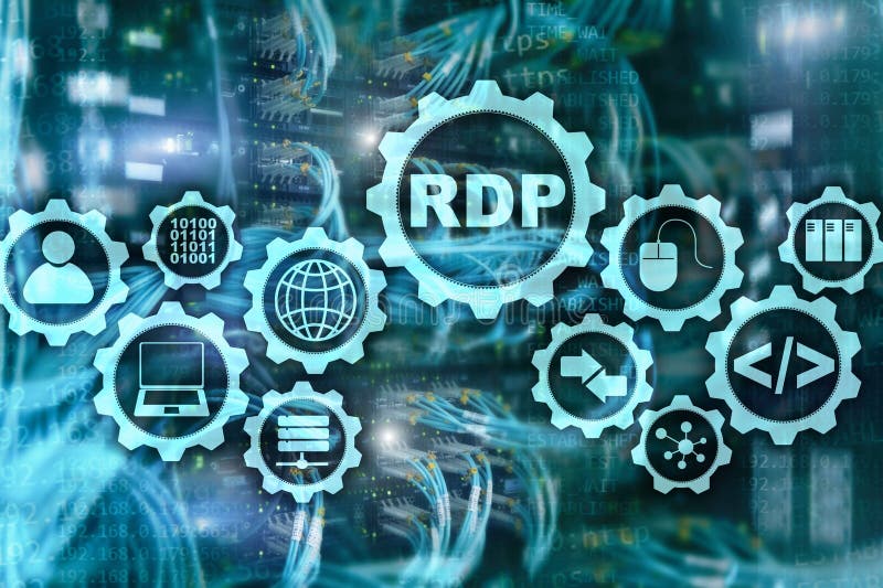 RDP Remote Desktop Protocol. Terminal Services. Server Background ...