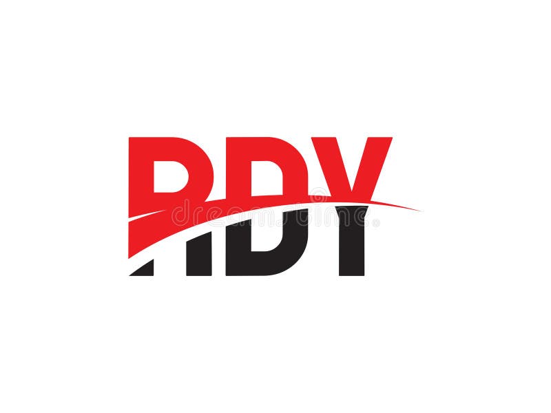 RDY Letter Initial Logo Design Vector Illustration Stock Vector ...