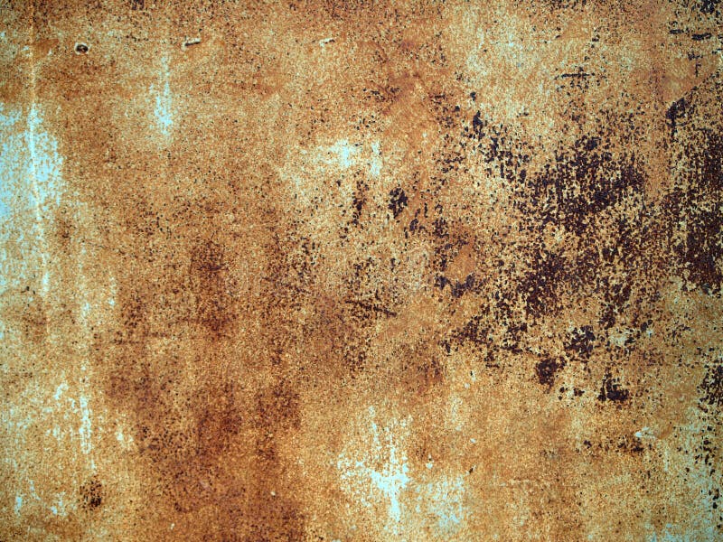 Rdza Na Tle Stara Zielona Farba Obraz Stock - Obraz złożonej z rdza ...