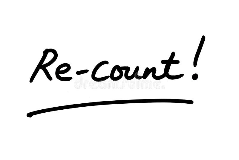 Recount Checklist Clipart