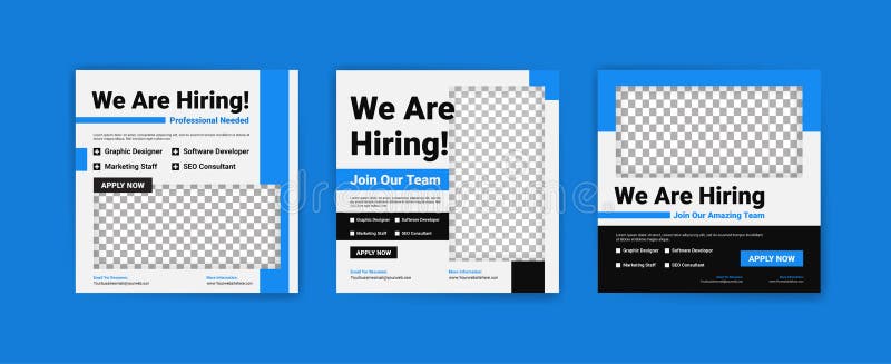 Now Hiring Postcard Template Stock Illustrations – 10 Now Hiring ...