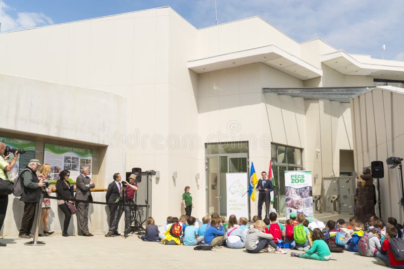 Re-opening Day at Th Zoo of Pecs in Hungary Editorial Stock Image ...
