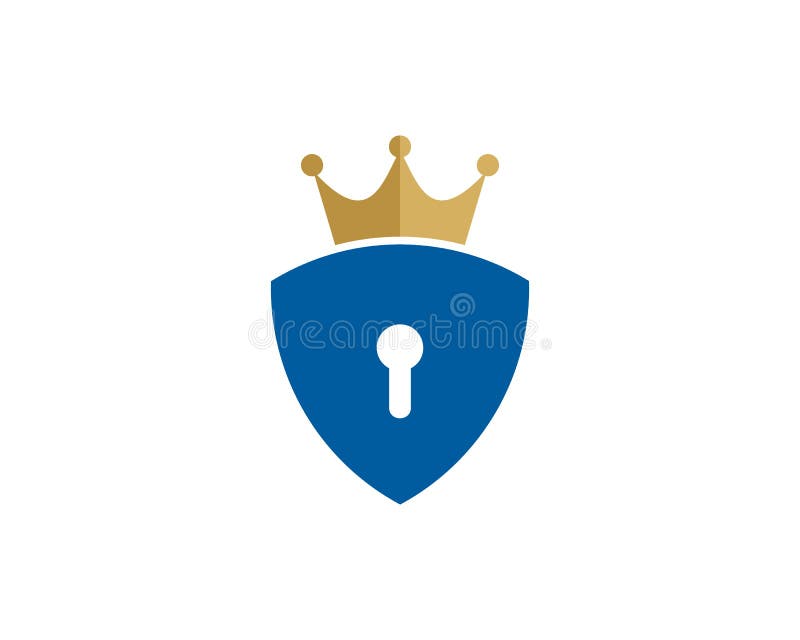 Re Security Icon Logo Design Element Illustrazione Vettoriale ...