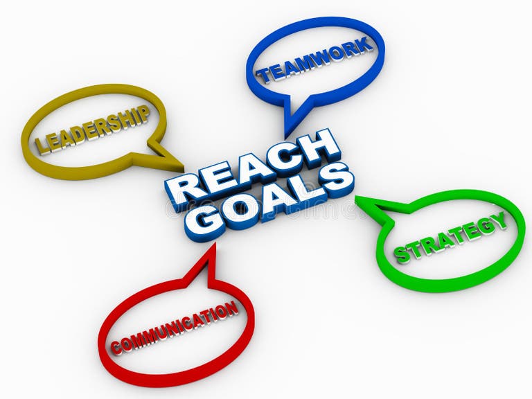 Teamwork Leadership Goals Stock Illustrations – 7,850 Teamwork ...