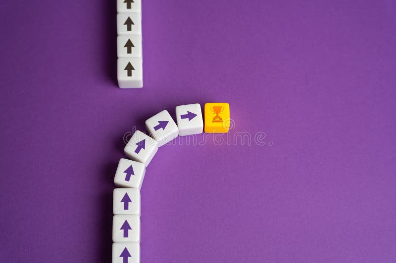 Reach the Prize. Complete Side Missions. Intermediate Successes Stock ...