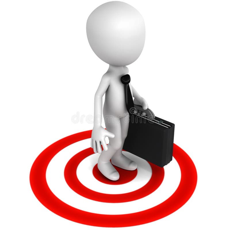 Reach target stock illustration. Illustration of resources - 26866746