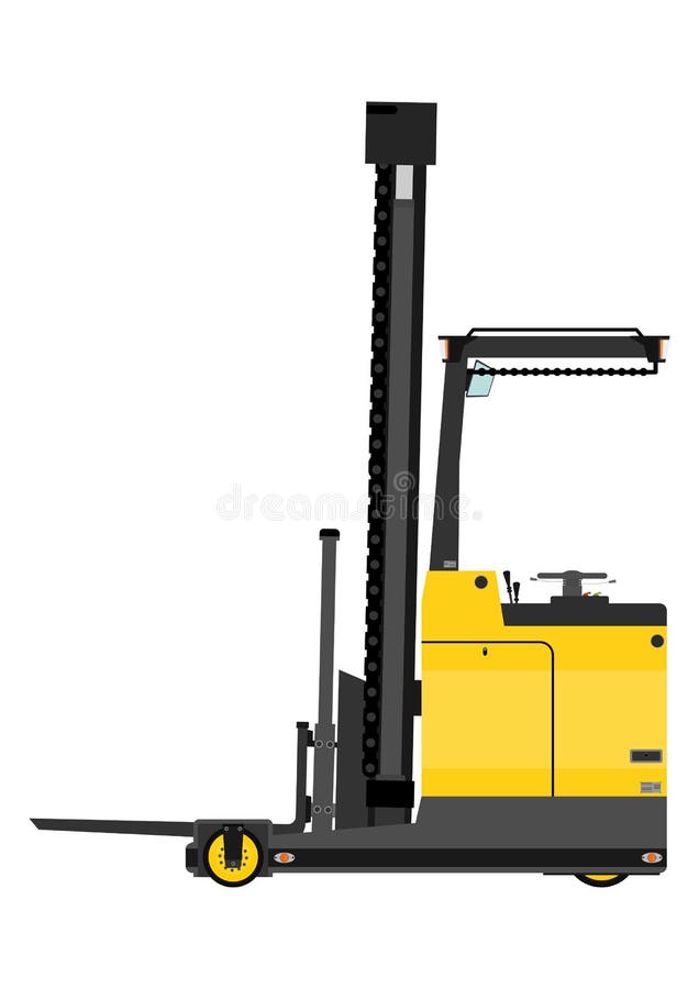 Reach Truck Stock Illustrations – 620 Reach Truck Stock Illustrations ...