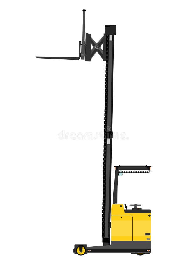 Reach Truck Nolan Icon. Simple Thin Line, Outline Vector of Consruction ...