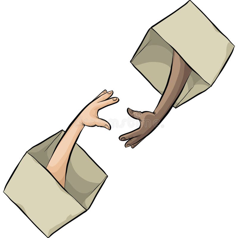 Reaching Arms stock illustration. Illustration of success - 41884237