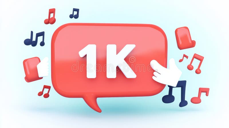 Reaching One Thousand Subscribers, Social Media Milestone Celebration ...