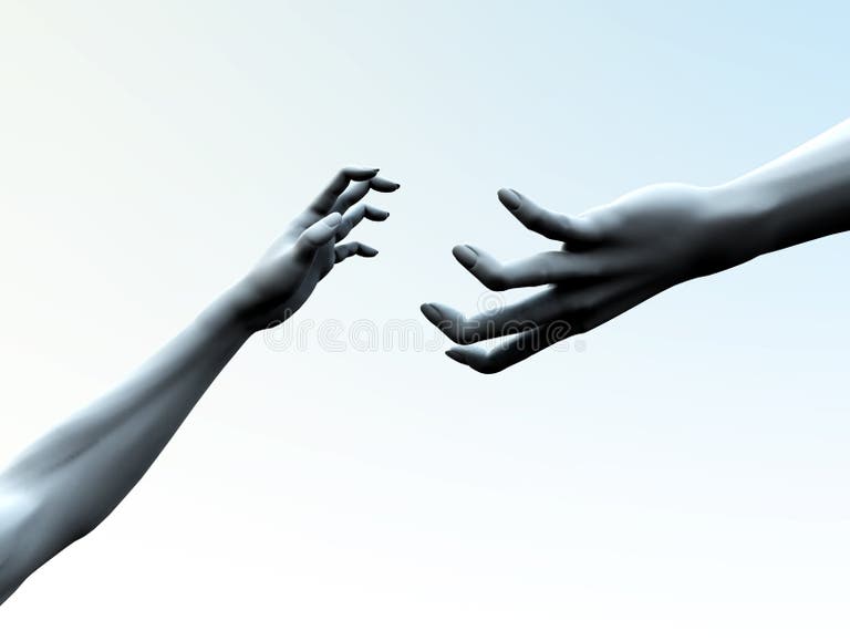 Hands Reaching Out Each Other Stock Illustrations – 373 Hands Reaching ...