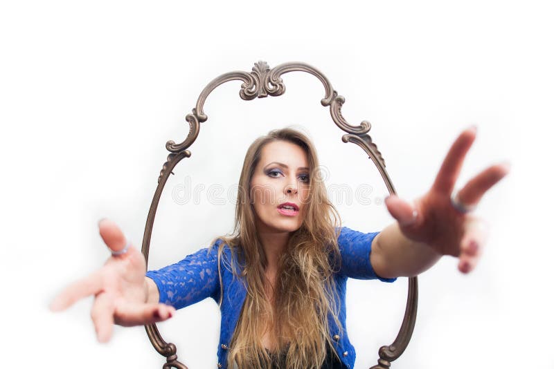 Mirror Reaching Out Stock Photos - Free & Royalty-Free Stock Photos ...