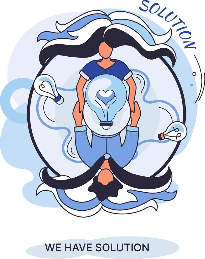 Solution As Result of Work of Business Team. Cooperation Construction ...