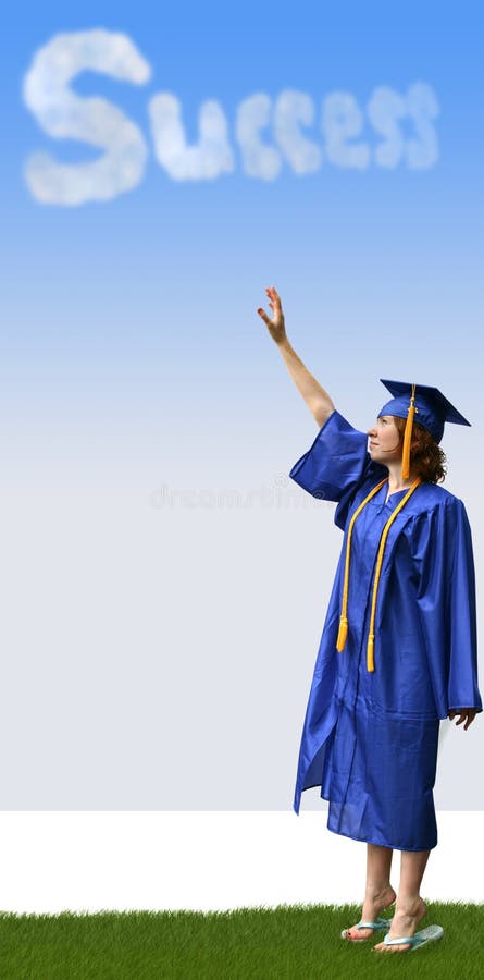 Reaching for Success stock photo. Image of person, expression - 3369272