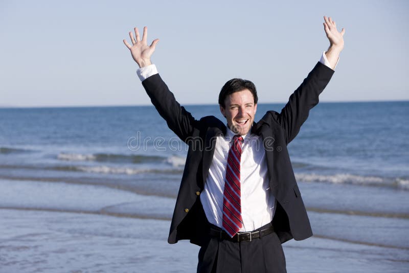 Reaching for Success stock photo. Image of arms, leisure - 9452876