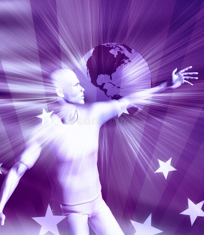 Reaching success stars stock illustration. Illustration of star - 8089306