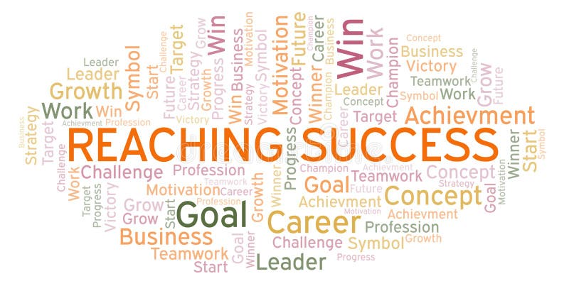 Reaching for success stock vector. Illustration of hopeful - 23744964