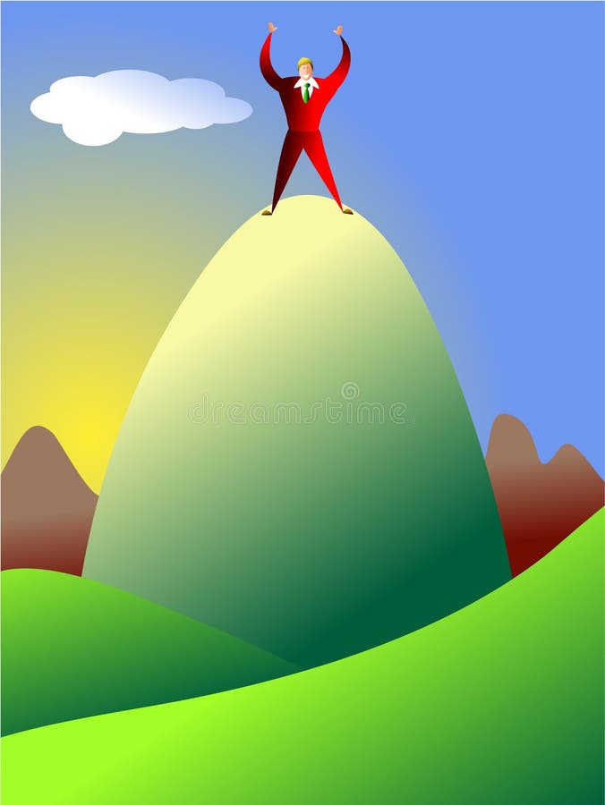 Reaching Top Stock Illustrations – 2,992 Reaching Top Stock ...