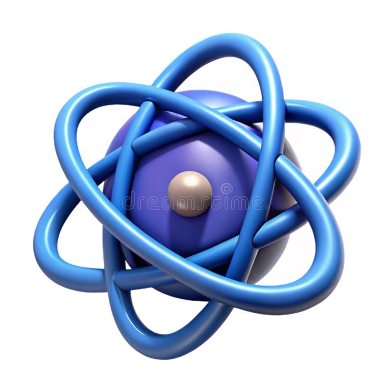 React Logo 3D Icon stock illustration. Illustration of application ...