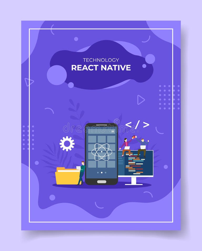 React Native Programming Language Stock Illustrations – 25 React Native Programming Language ...